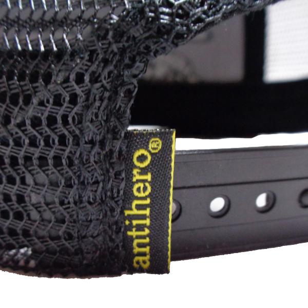 ANTIHERO ANTI HERO BASIC EAGLE MESH CAP アンタイヒーロ アンチヒーロー ベーシック イーグル メッシュキャップ 黒ブラック : KINGKONG ...