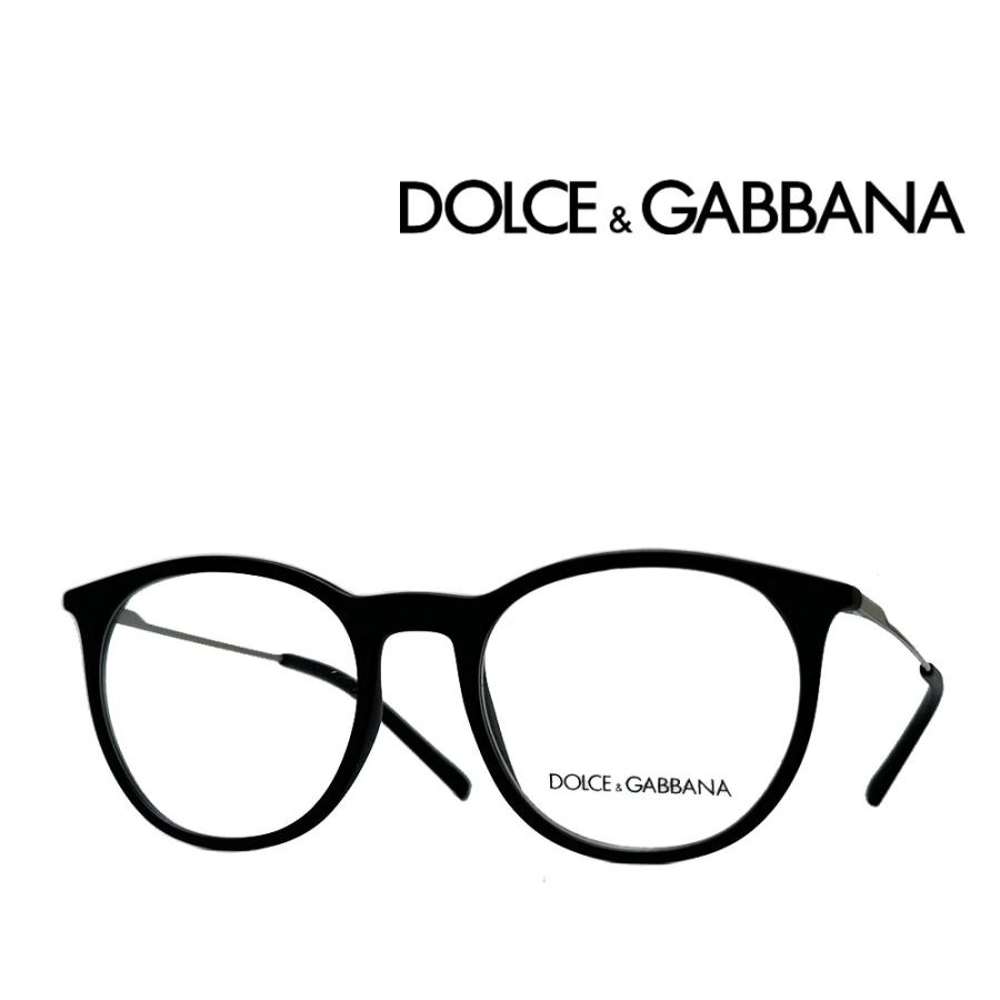 DOLCE&GABBANA 【DOLCE&GABBANA】ドルチェ＆ガッバーナ メガネフレーム DG5031 2525 マットブラック/ガン ...