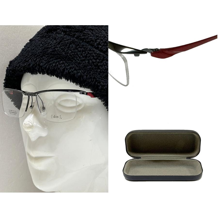 【DUN】 ドゥアン 跳ね上げ式 メガネフレーム 単式 DUN-6006 BK-4 ブラック/レッド : キングラス - 通販 - Yahoo!ショッピング