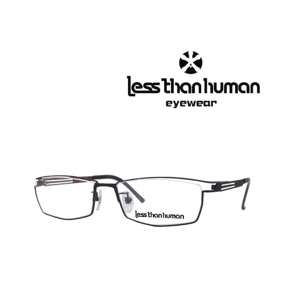 Less than human 【LESS THAN HUMAN】 レスザンヒューマン メガネフレーム John.V.N 9592 マット ...