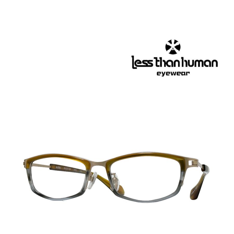 Less than human 【LESS THAN HUMAN】 レスザンヒューマン メガネフレーム solle 072 ライトベージュ ...