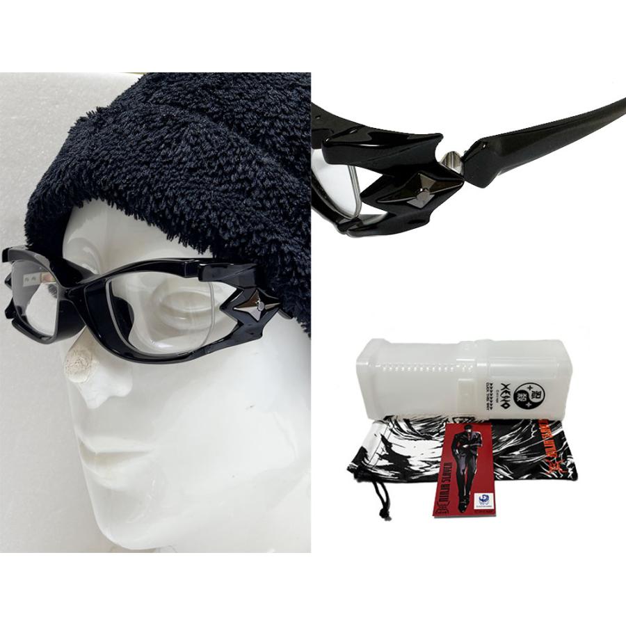 【Monkey Flip】 モンキーフリップ メガネフレーム XENO SURIKEN ニンジャスレイヤー ブラック C1 : キングラス - 通販 - Yahoo!ショッピング