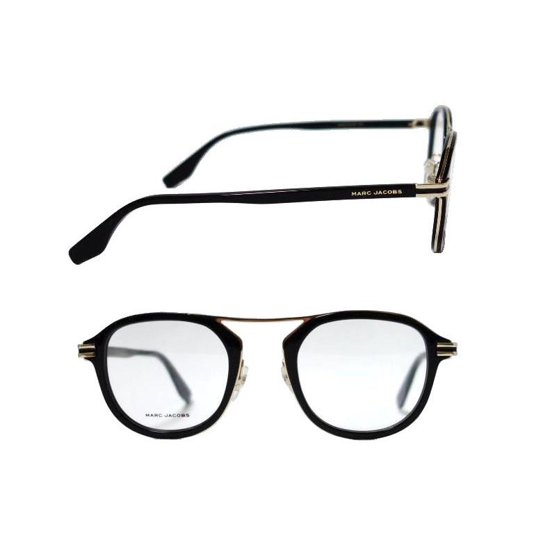 MARC JACOBS 【MARC JACOBS】 マーク ジェイコブス メガネフレーム MARC 573 807 ブラック・ゴールド 国内 ...
