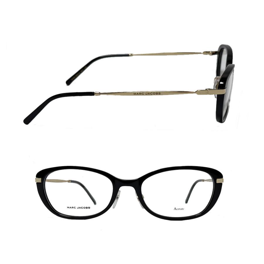 MARC JACOBS 【MARC JACOBS】 マーク ジェイコブス メガネフレーム MARC 669/G 807 ブラック・ゴールド ...