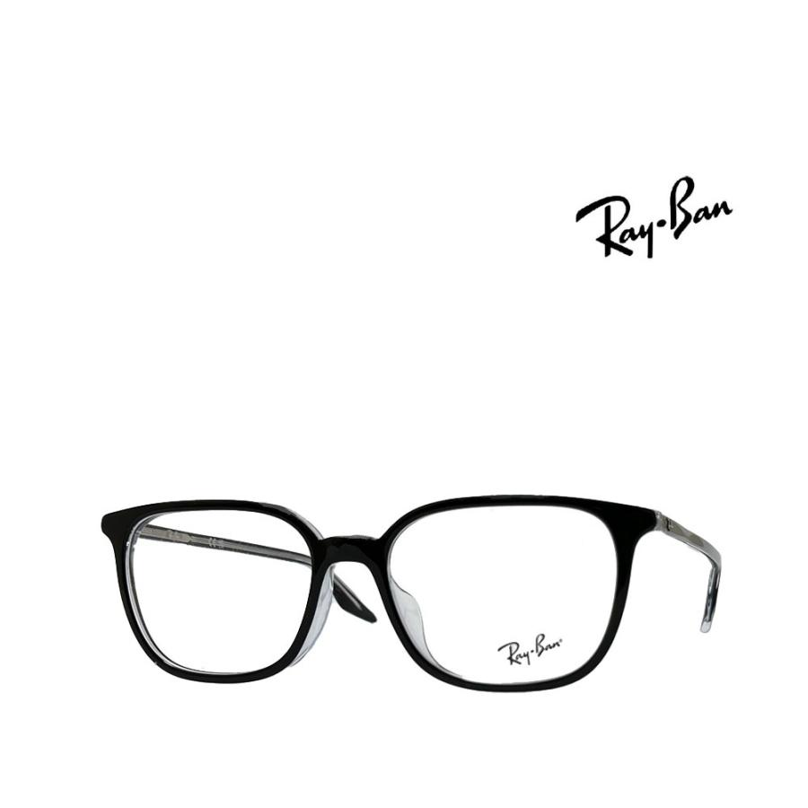 Ray-Ban 【Ray-Ban】レイバン メガネフレーム 伊達クリアorPCレンズ加工無料 RX5406F 2034 ブラック フルフィット ...