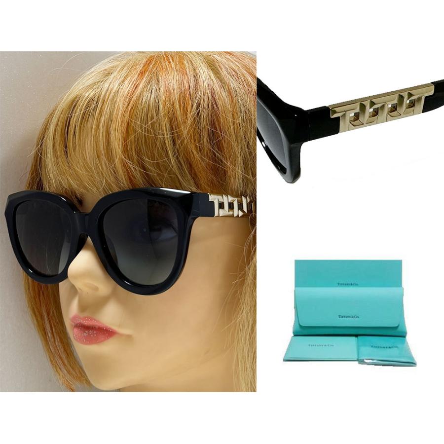 TIFFANY&Co.（ティファニー） 【TIFFANY&CO】ティファニー サングラス TF4215F 8342/9S ブラック/ゴールド ...