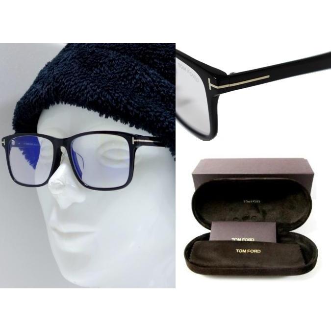 TOM FORD EYEWEAR 【TOM FORD】トム フォード メガネフレーム TF5752-F-B/V 001 ブラック ブルーライト ...