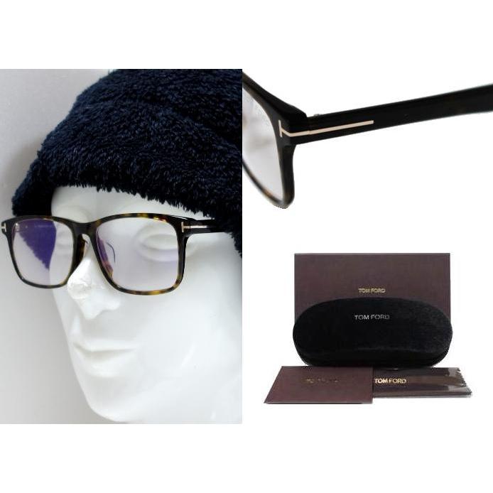 TOM FORD EYEWEAR 【TOM FORD】トム フォード メガネフレーム TF5752-F-B/V 052 ハバナ ブルーライト ...