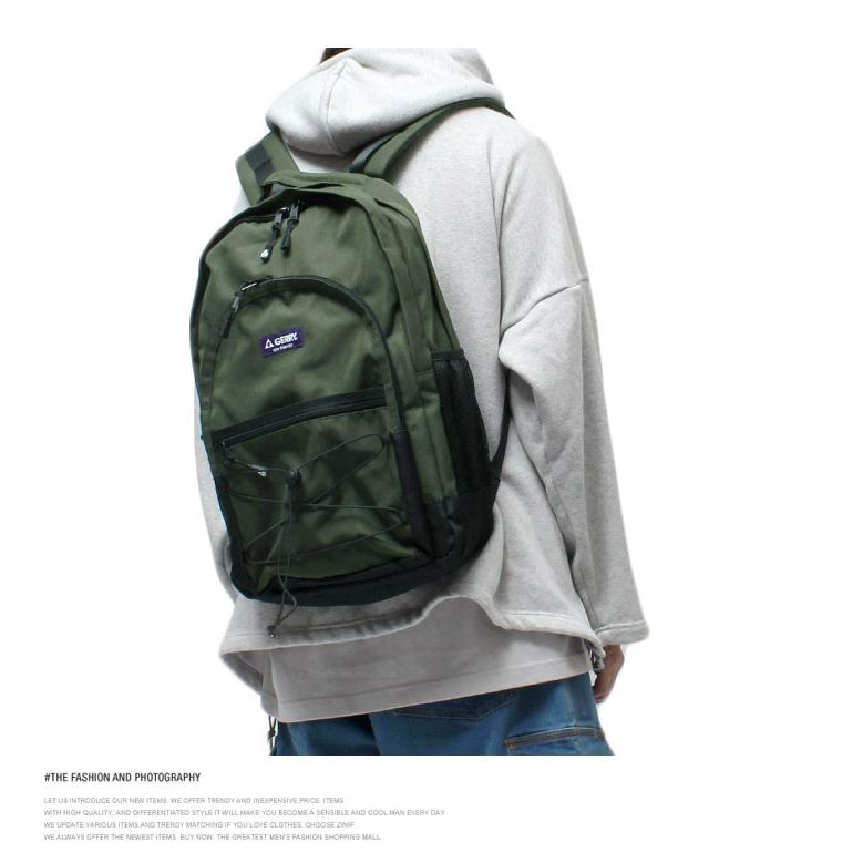 GERRY 【送料無料 】GERRY(ジェリー) バックパック メンズ 大容量 撥水加工 アウトドア リュックサック デイパック レディース ...