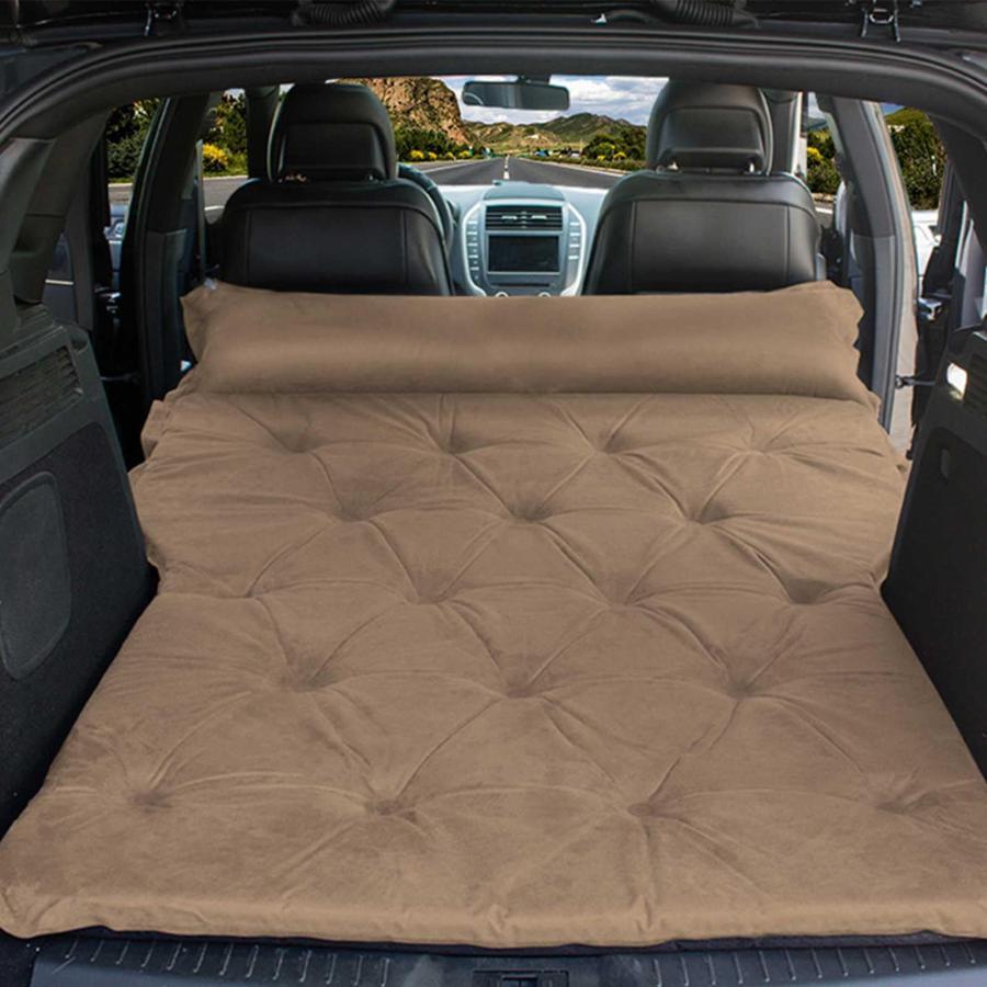 【2024 新型 自動膨張 エアーマット】車中泊 マット ニッサン セレナ C28 C27 C26 C25 に適用 車載エアベッド 自動膨張マット SERENA 車中泊 エアマット キャン ...