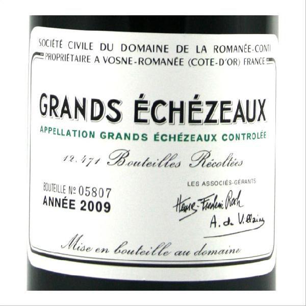 【限定販売!!】【憧れのDRC】グラン・エシェゾー 2009 750ml ドメーヌ・ド・ラ・ロマネ・コンティ : オーリックヤフー店 - 通販 - Yahoo!ショッピング