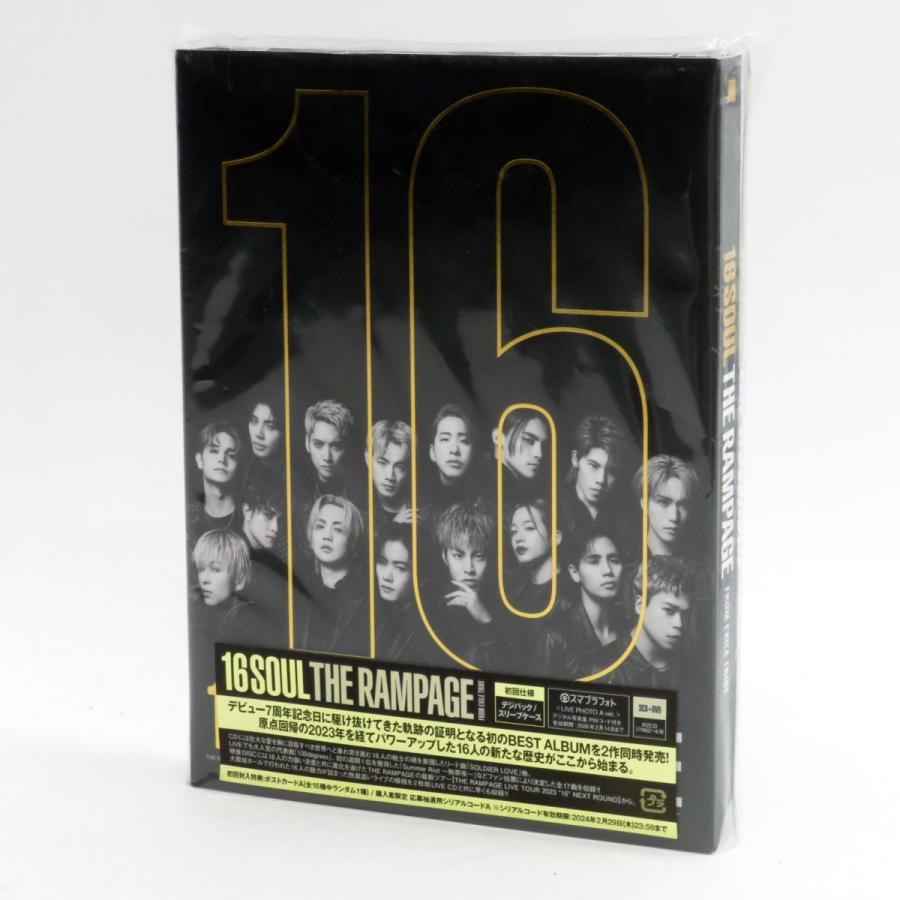 3CD+DVD THE RAMPAGE from EXILE TRIBE 16SOUL LIVE盤 初回仕様 ※中古 : お宝ストア - 通販 - Yahoo!ショッピング