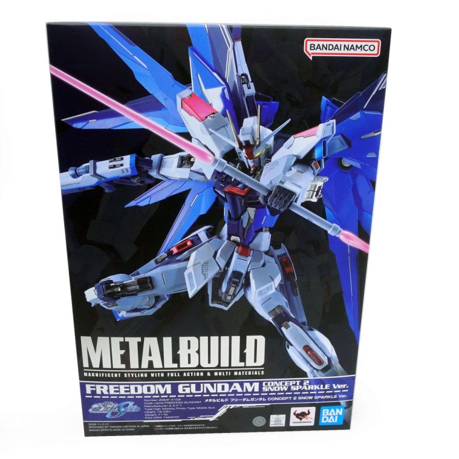 METAL BUILD 機動戦士ガンダムSEED フリーダムガンダム CONCEPT 2 SNOW SPARKLE Ver. ※中古 : お宝ストア - 通販 - Yahoo!ショッピング