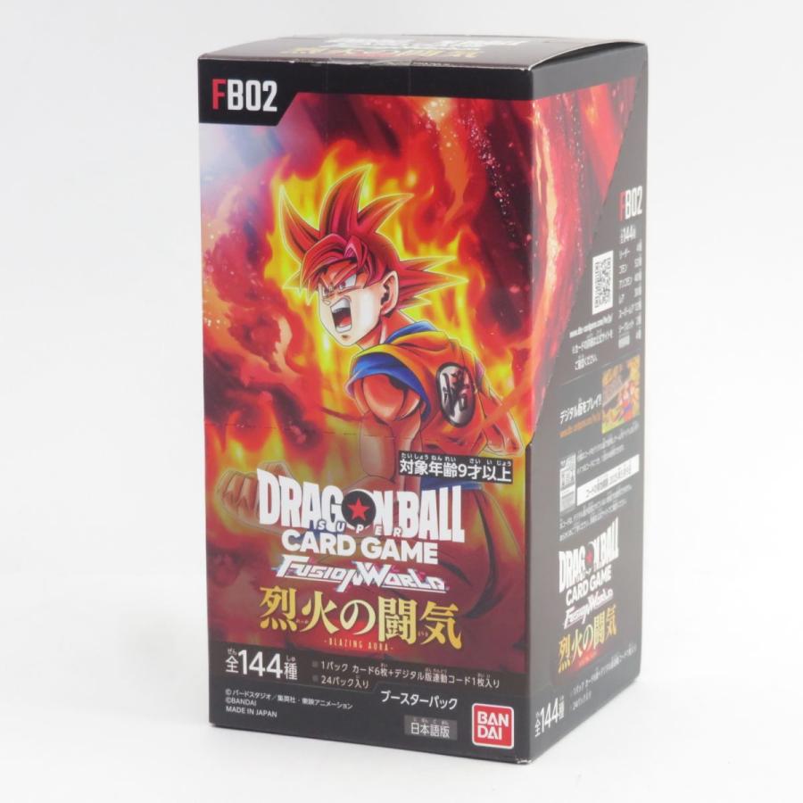 【未開封】ドラゴンボールスーパーカードゲーム フュージョンワールド ブースターパック 烈火の闘気 FB02 24パック入り : お宝ストア - 通販 - Yahoo!ショッピング