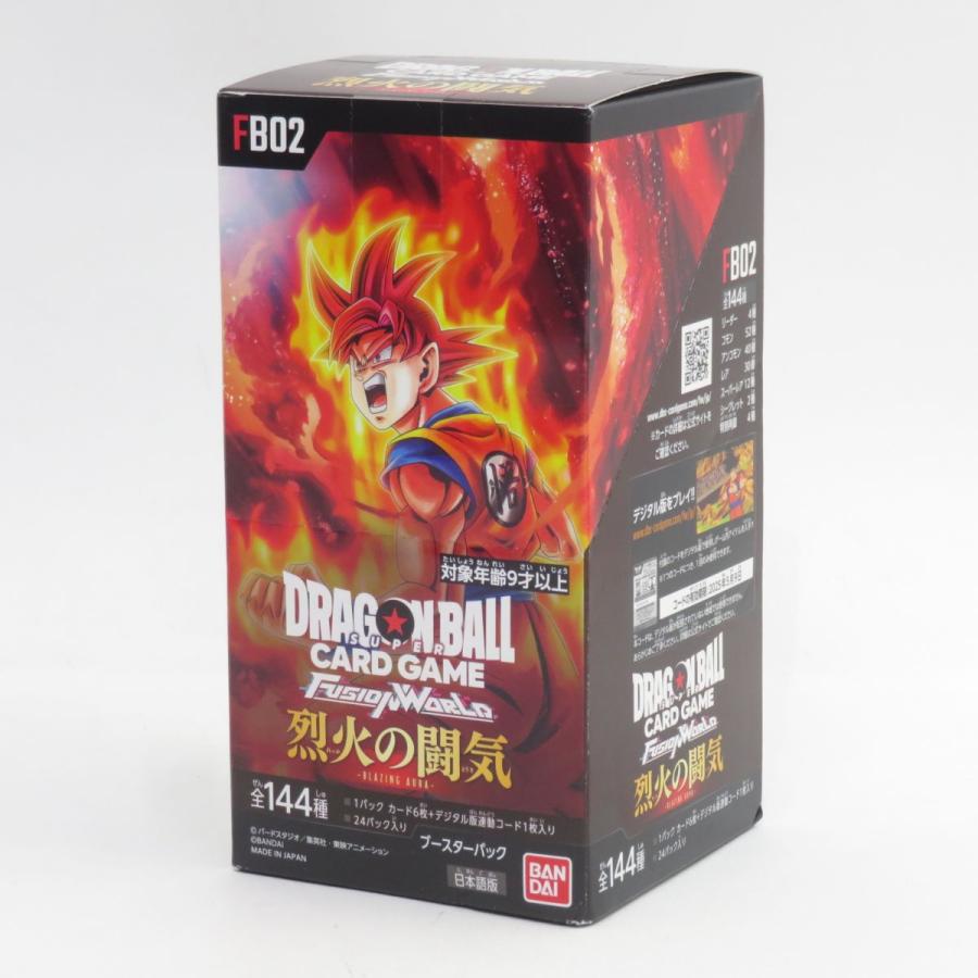 未開封】ドラゴンボールスーパーカードゲーム フュージョンワールド ブースターパック 烈火の闘気 FB02 24パック入り : お宝ストア - 通販 - Yahoo!ショッピング