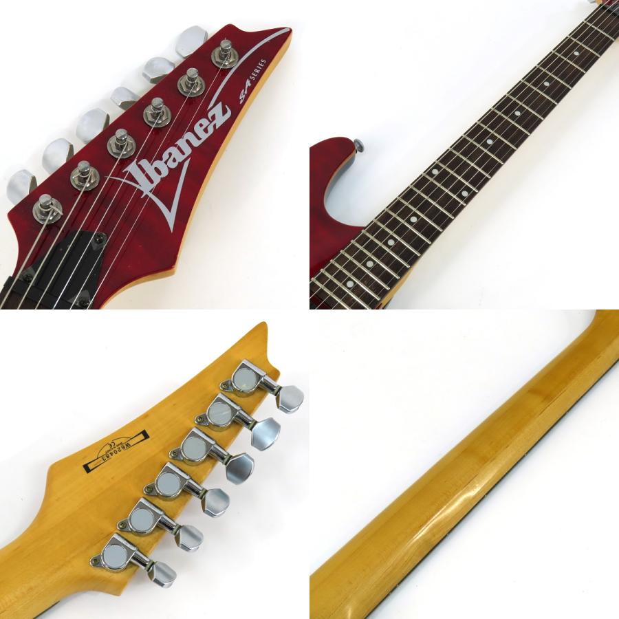 Ibanez アイバニーズ SA260 シースルーレッド エレキギター Ibanez アイバニーズ SA260 シースルーレッド エレキギター