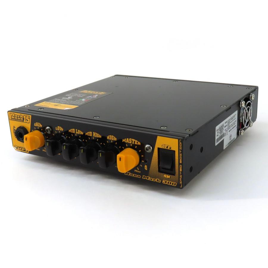 Markbass マークベース Nano Mark 300 15th Anniversary Model ベース用 アンプ ヘッドアンプ ...