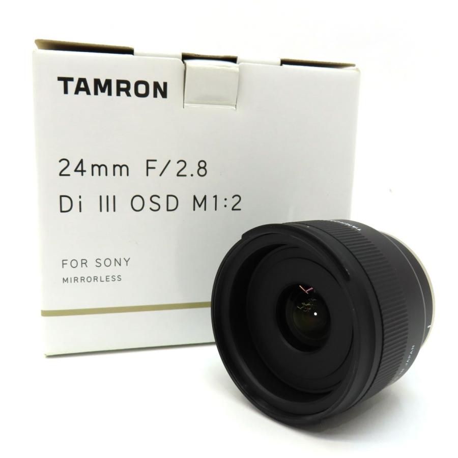 TAMRON タムロン 24mm F/2.8 Di III OSD M1：2 (Model F051) 保護フィルター付き SONY E ...