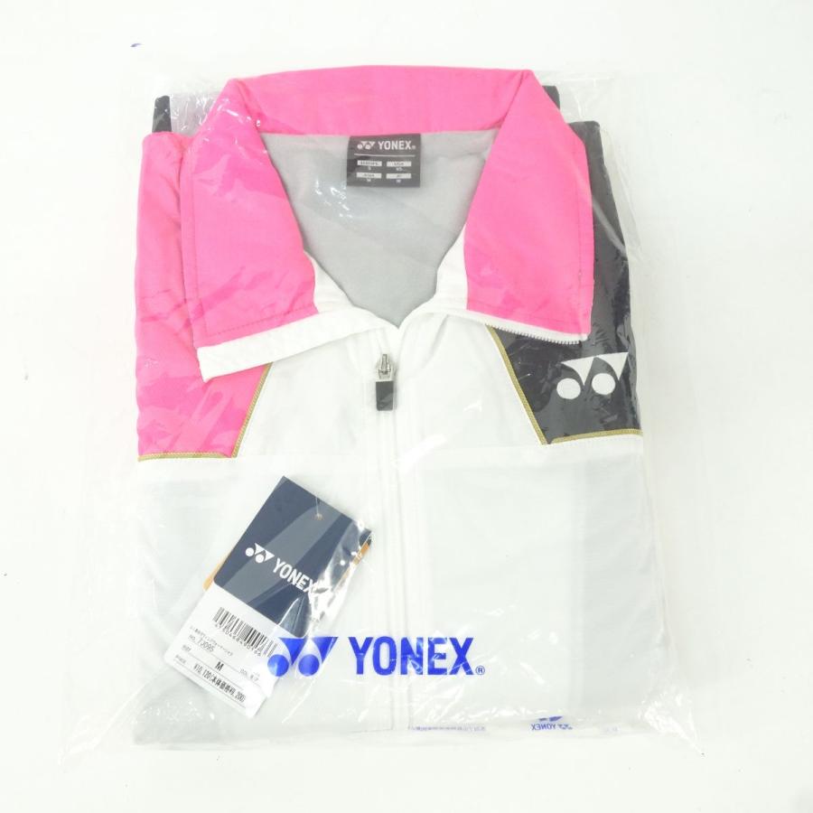 【未使用】YONEX ヨネックス ユニ裏地付ウィンドウォーマーシャツ 70095 ホワイト/ピンク Mサイズ : お宝ストア - 通販 - Yahoo!ショッピング