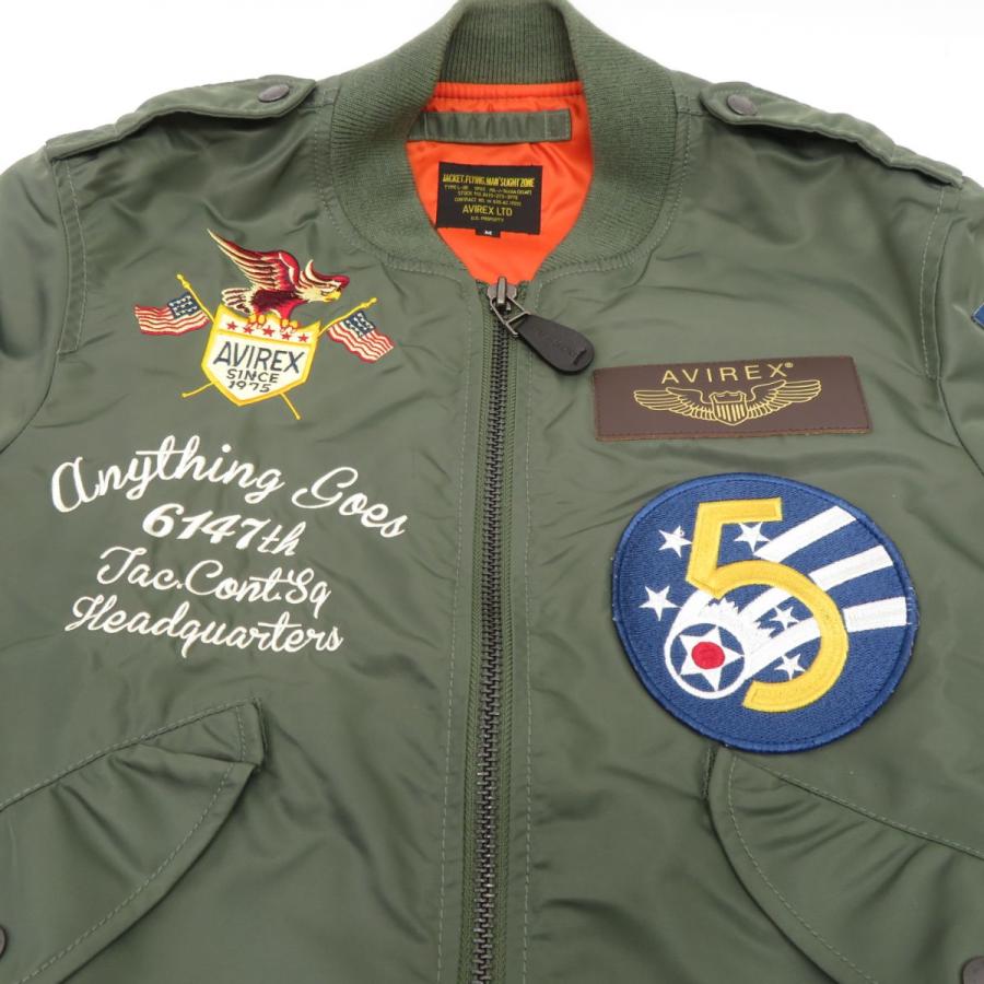 AVIREX アヴィレックス L-2 5th AIR FORCE フライトジャケット AVIREX アヴィレックス L-2 5th AIR FORCE フライトジャケット
