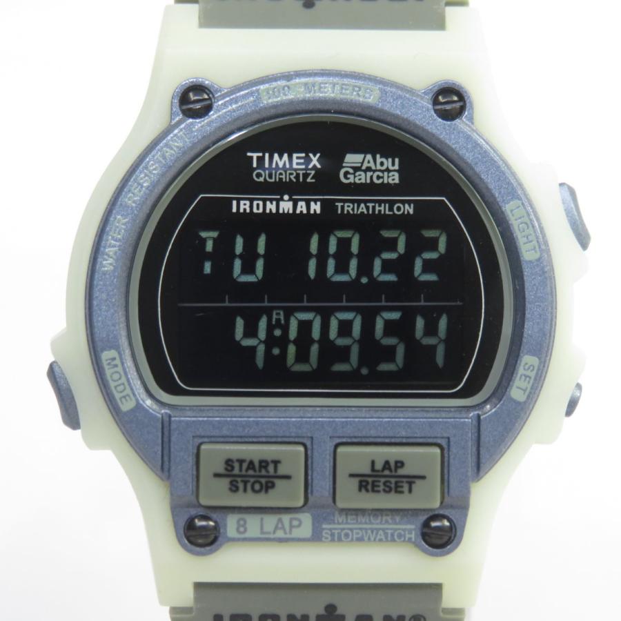 TIMEX タイメックス ABU GARCIA アイアンマン 8ラップ アブガルシア コラボ クロノグラフ クオーツ 腕時計 ※中古 : 158s-241022-ym004 : お宝ストア ...