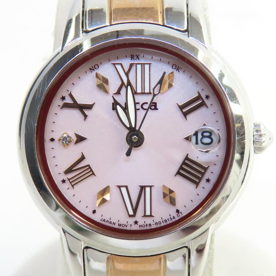 CITIZEN WATCH シチズン wicca ウィッカ KL0-014-97 電波ソーラー 腕時計 レディース ※中古 : お宝ストア ...