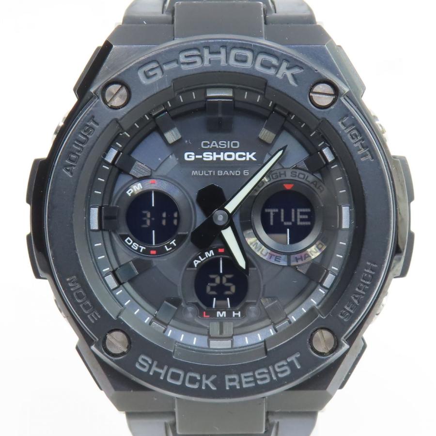 CASIO カシオ G-SHOCK GST-W100G-1BJF G-STEEL ラバーバンド タフソーラー 腕時計 ※中古 : お宝ストア ...