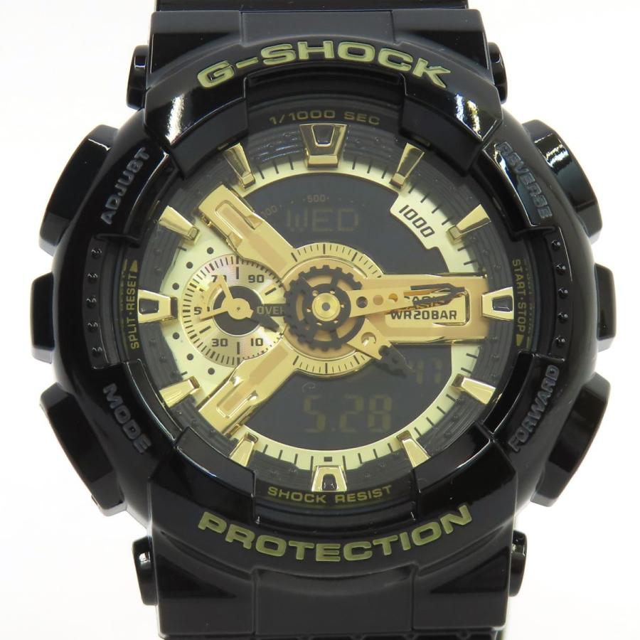CASIO カシオ G-SHOCK Black×Gold Series GA-110GB-1AJF クオーツ 腕時計 ※中古 : お宝ストア ...