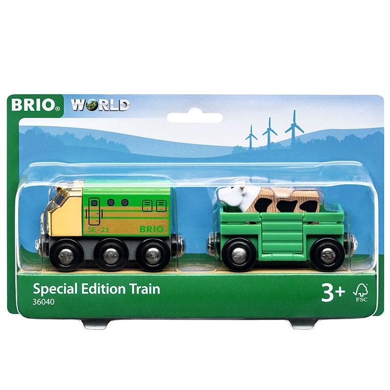 BRIO（ブリオ） メール便OK 木のおもちゃ 木製レール 2023年限定トレイン ごっこ遊び FSC認証 おうち時間 子供 入学 入園 入園 ...