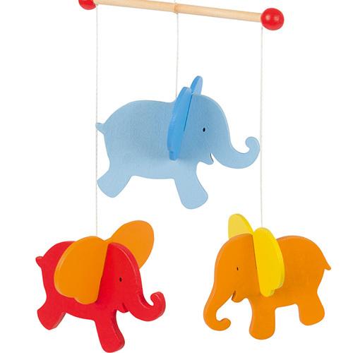 メール便OK ドイツ goki ゴキ社 モビール エレファント 0歳 木製玩具 おもちゃ 知育玩具 入園 入学 : 木のおもちゃ コモック ...
