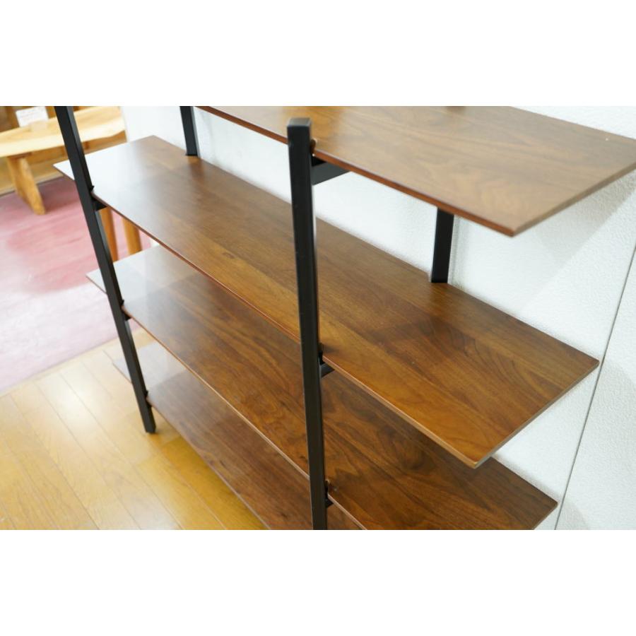 オープンラック フリーラック 棚 リズ LIZZ 幅100cm 5段 オープンシェルフ ディスプレイ ブラック脚 スタイリッシュ 多目的 飾り棚 リビング シンプル : 木下家具 - 通販 ...