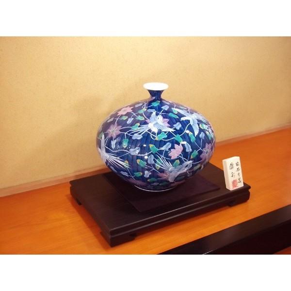 有田焼 色鍋島様式鉄線花鳳凰絵花瓶｜陶芸作家 藤井錦彩 作 : hyhyhyh : 有田焼 藤井錦彩窯 - 通販 - Yahoo!ショッピング