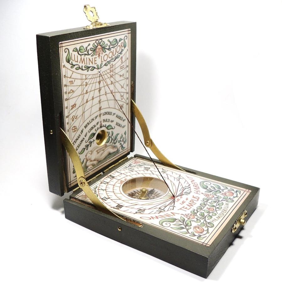 携帯用日時計 ケプラー コンパス付き 紙製装飾 H03 : 鉱物標本 天然石 金星舎 - 通販 - Yahoo!ショッピング