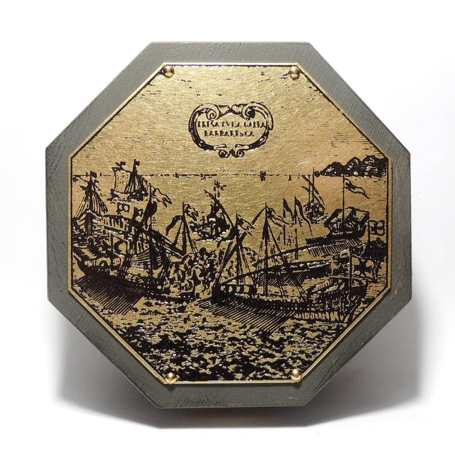 携帯用日時計 オクタゴナル コンパス付き 八角形 真鍮製装飾 H06 : 230139 : 鉱物標本 天然石 金星舎 - 通販 - Yahoo!ショッピング