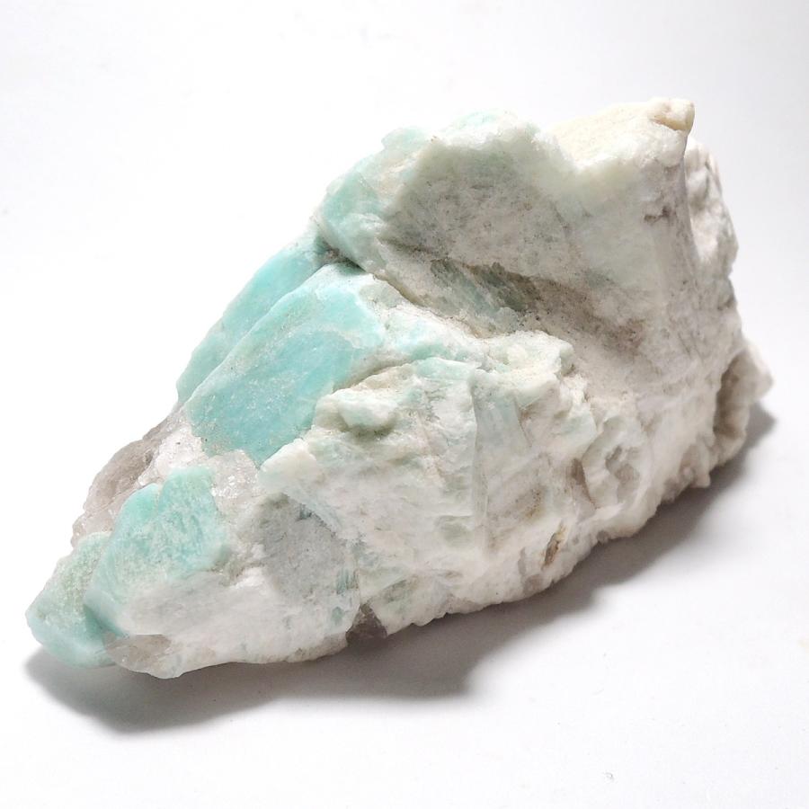 アマゾナイト 約177g 天河石 原石 スモーキークォーツ 煙水晶 コロラド州産 アメリカ産 : 鉱物標本 天然石 金星舎 - 通販 ...