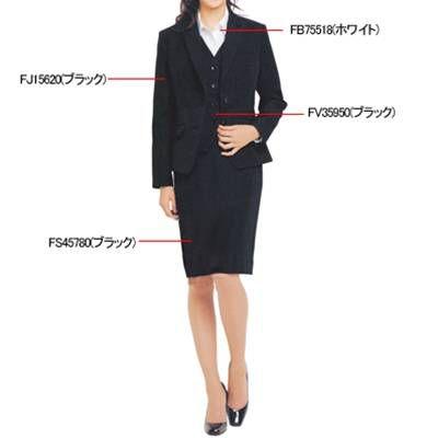 ヌーヴォ FJ15620 ジャケット 5号-19号 オフィスウェア 事務服 制服