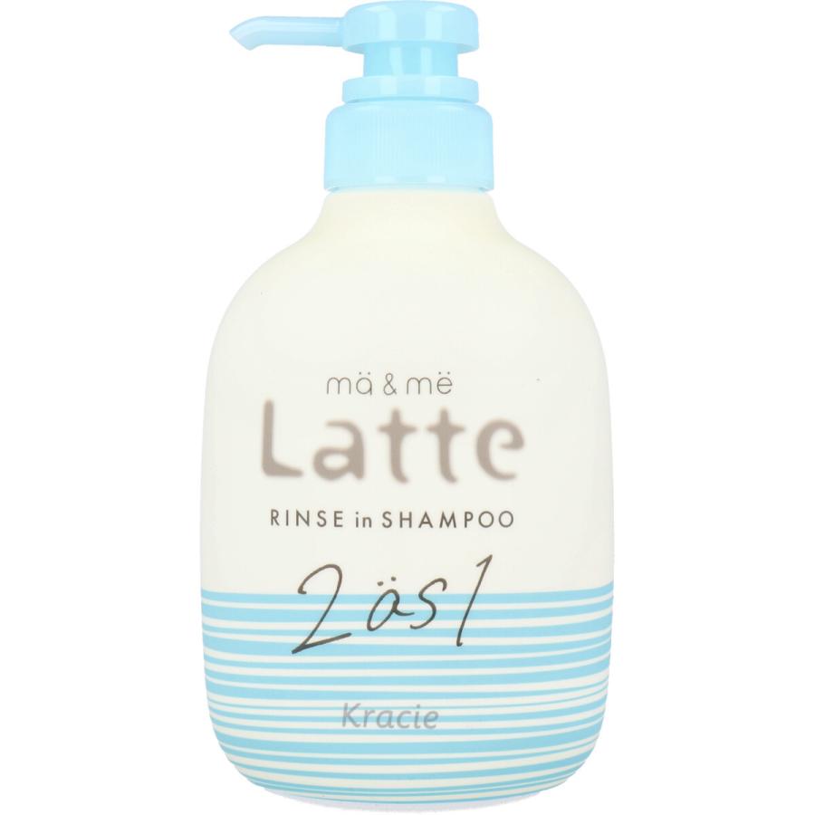 ma＆me Latte マーアンドミー ラッテ リンスインシャンプー 490mL : 金