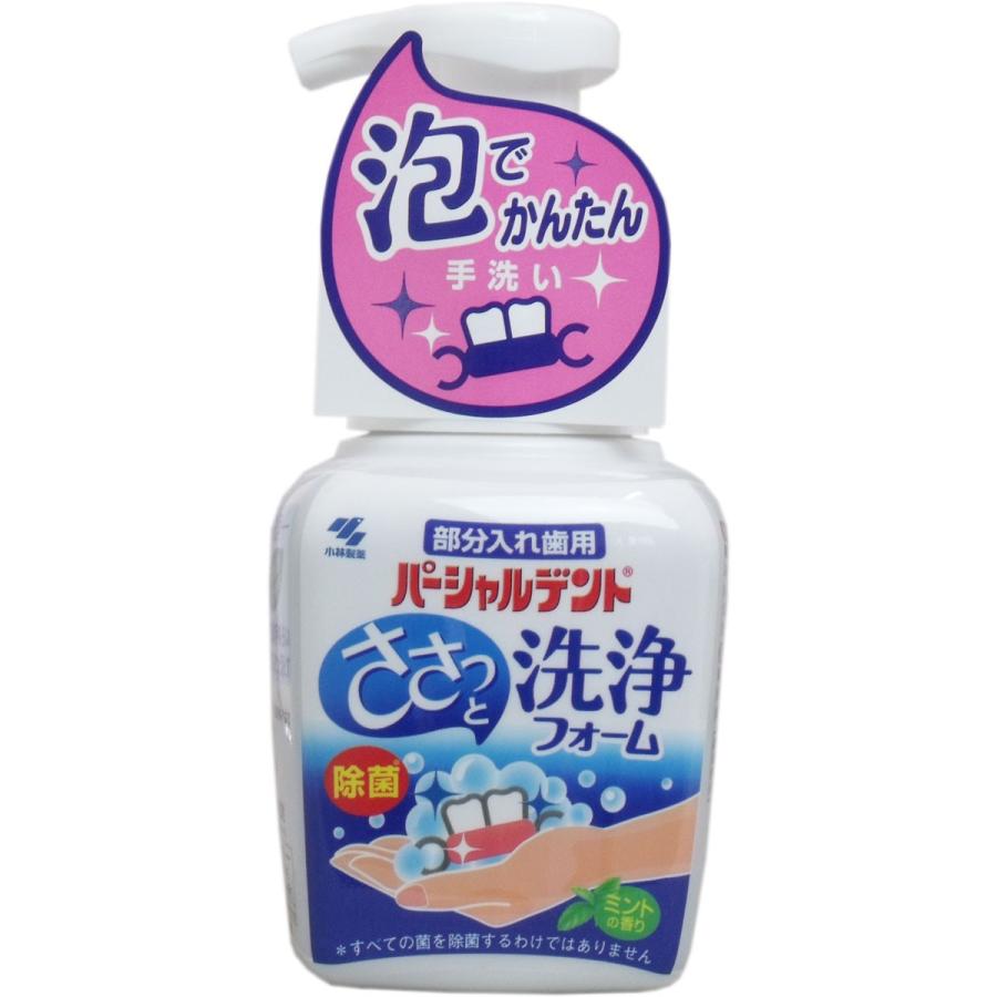 パーシャルデント洗浄フォーム 部分入れ歯用 ミントの香り 250mL : 金太郎SHOP - 通販 - Yahoo!ショッピング