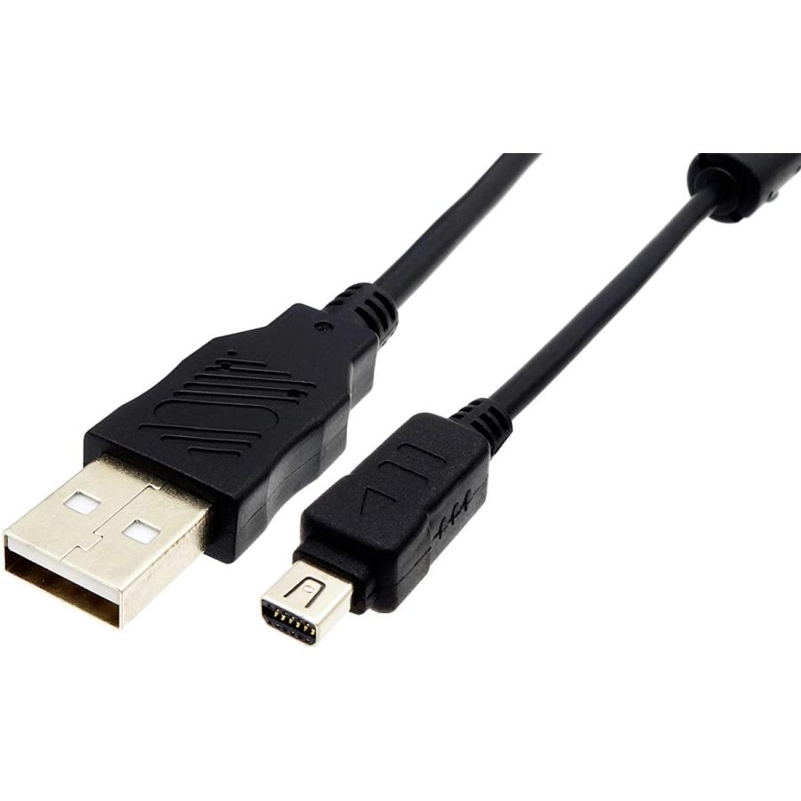 OLYMPUS (オリンパス) USBケーブル デジタルカメラ用 CB-USB6互換 ミニ12ピン平型 パソコン接続用 : KK雑貨 - 通販 ...