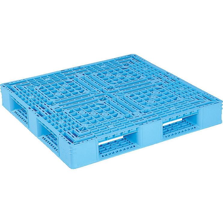 三甲 サンコー プラスチックパレット 4方差し片面使用型 D4-1111-3 ライトブルー ハンドリフト対応 樹脂パレット : 金象本舗ヤフー店 - 通販 - Yahoo!ショッピング