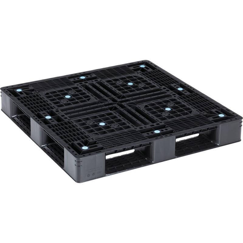 三甲 サンコー プラスチックパレット 4方差し片面使用型 D4-1111-2N ブラック ハンドリフト対応 樹脂パレット : 金象本舗ヤフー店 - 通販 - Yahoo!ショッピング