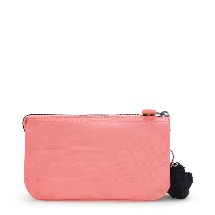 kipling キプリング 公式 ポーチ CREATIVITY L(Peach Peace) クリエイティビティエル(ピーチピース) K132650MV ベーシック コレクション : 公式 ...