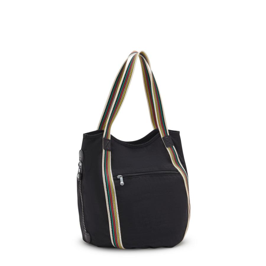 kipling キプリング 公式 トートバッグ BALLOON(Black Stripe WF) バルーン(ブラックストライプWF ...