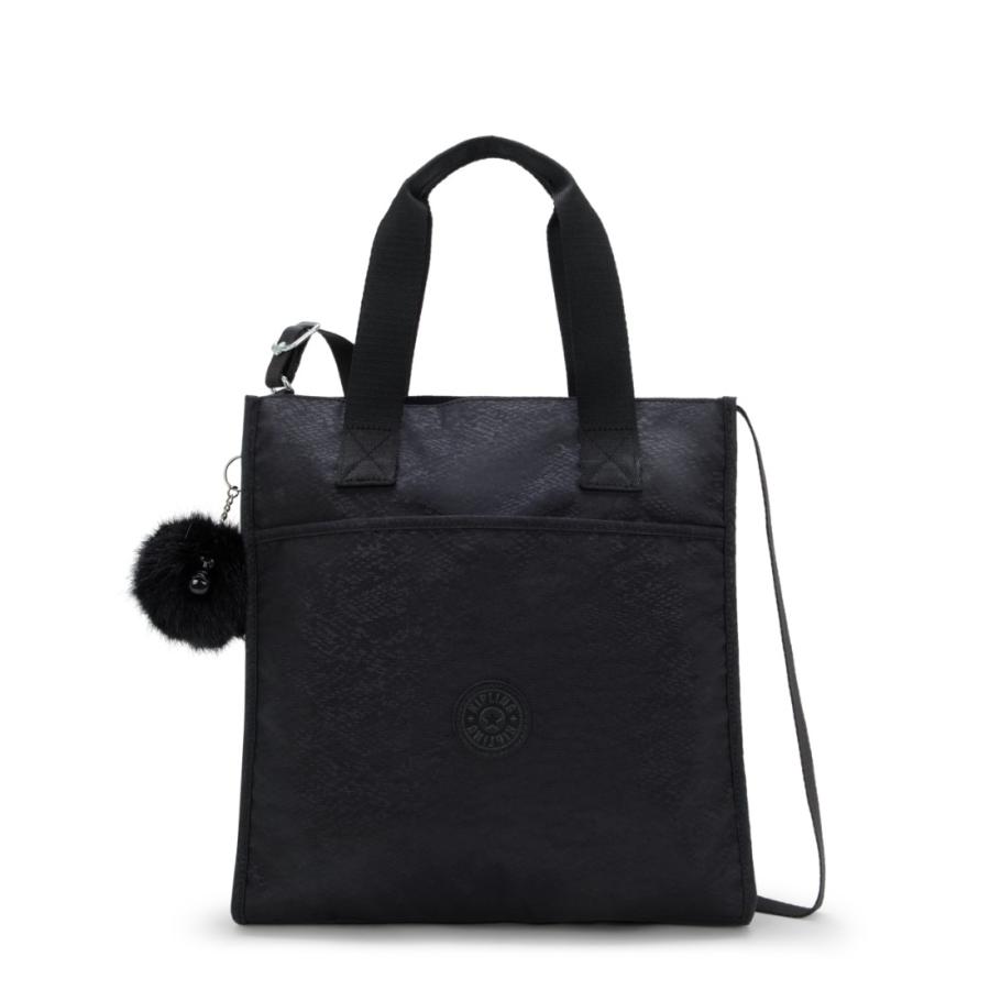 kipling キプリング 公式 トートバッグ INARA L(Python Embossed) イナラエル(パイソンエンボス) KI24740NP ベーシックプラス コレクション : 公式 ...