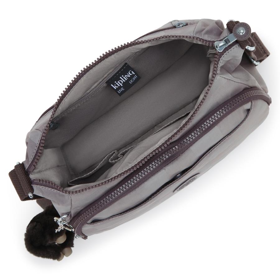 kipling（キプリング） 公式 ショルダーバッグ CAI(Inviting Gr Emb) カイ(インバイティンググレーエンボス ...