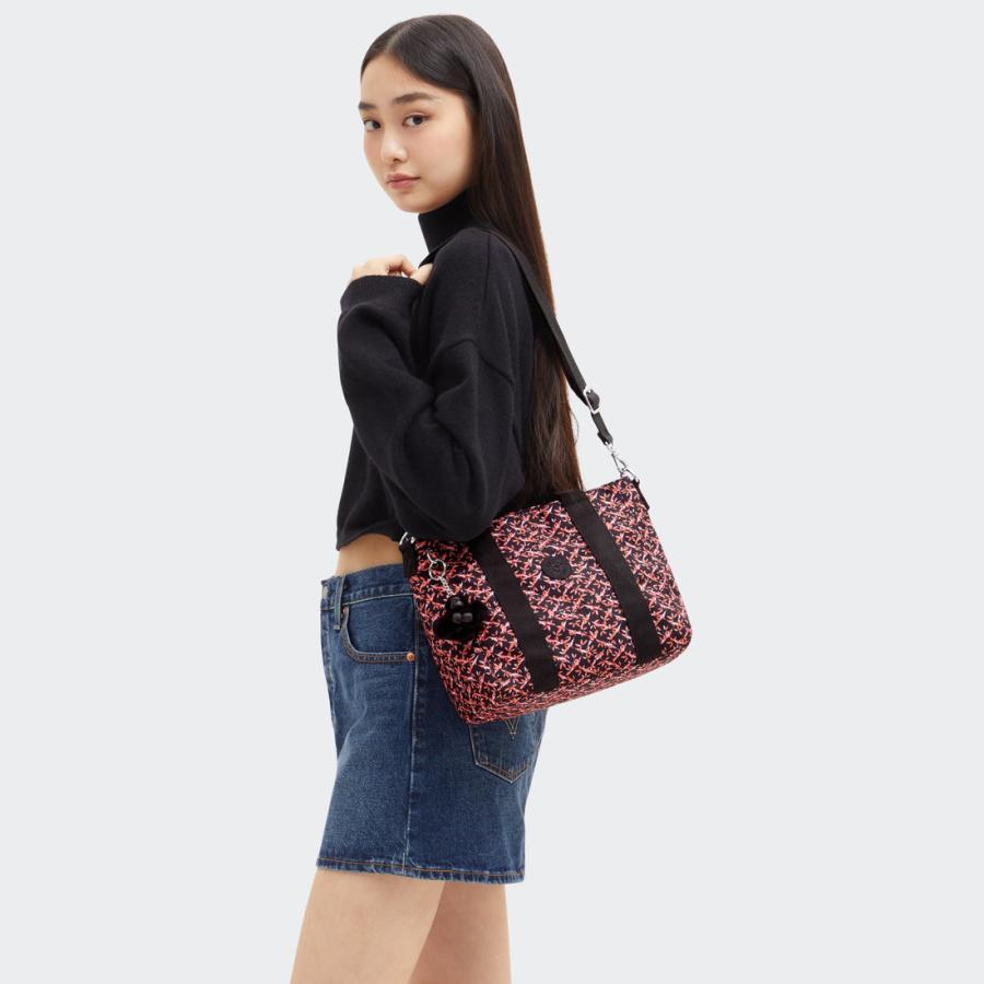 kipling（キプリング） 公式 トートバッグ ASSENI MINI(Dancing Bouquet) アセニミニ(ダンシングブーケ ...
