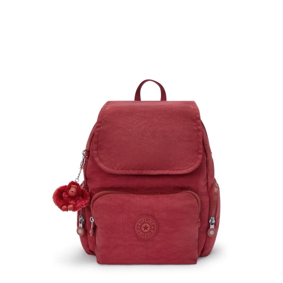 kipling キプリング 公式 リュック バックパック CITY ZIP S(Funky Red) シティジップエス(ファンキーレッド) KI35234SS ベーシック コレクション ...