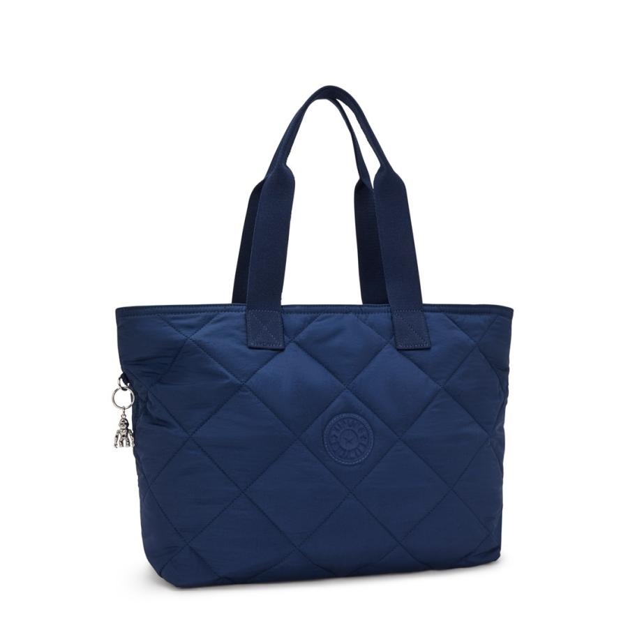 kipling キプリング 公式 トートバッグ COLISSA UP(Airy Blue Ql) コリッサアップ(エアリーブルーキルト) KI386693U キルトコレクション : 公式 ...