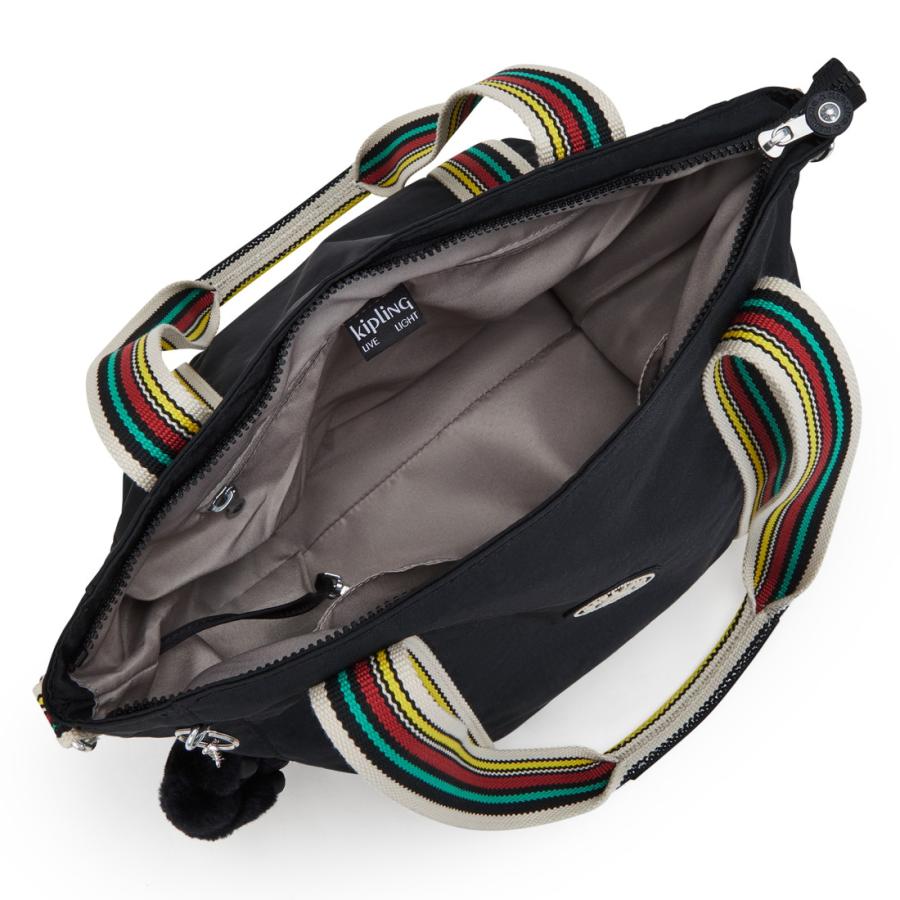 kipling キプリング 公式 トートバッグ ASSENI S(Black Stripe WF) アセニエス(ブラックストライプWF) KI44005ET 日本限定コレクション : 公式 ...
