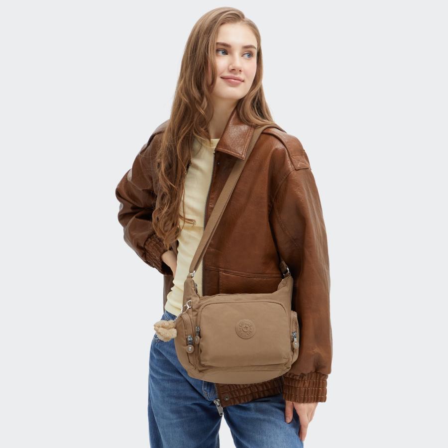 kipling（キプリング） 公式 ショルダーバッグ GABB S(Early Tan